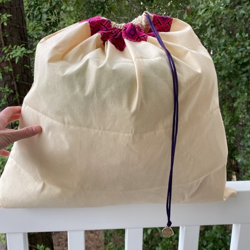 Tory Burch Drawstring Dust Protector Bag - Gem